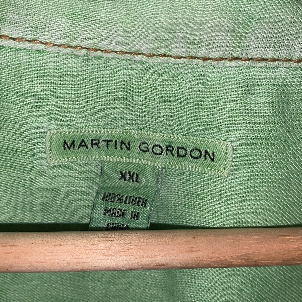 Martin Gordon Linen Button Up - Gem